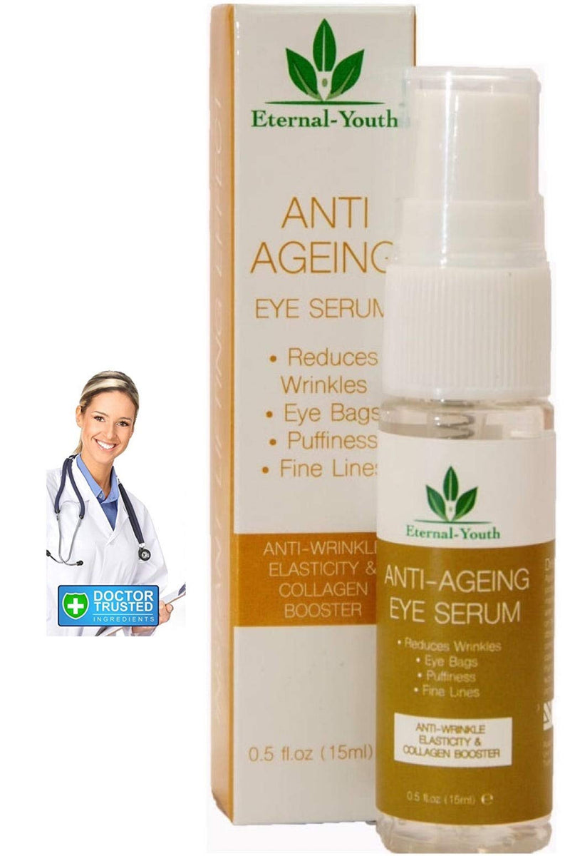 Eye Serum For Lines And Wrinkles And Dark Circles And Puffiness Anti Ageing