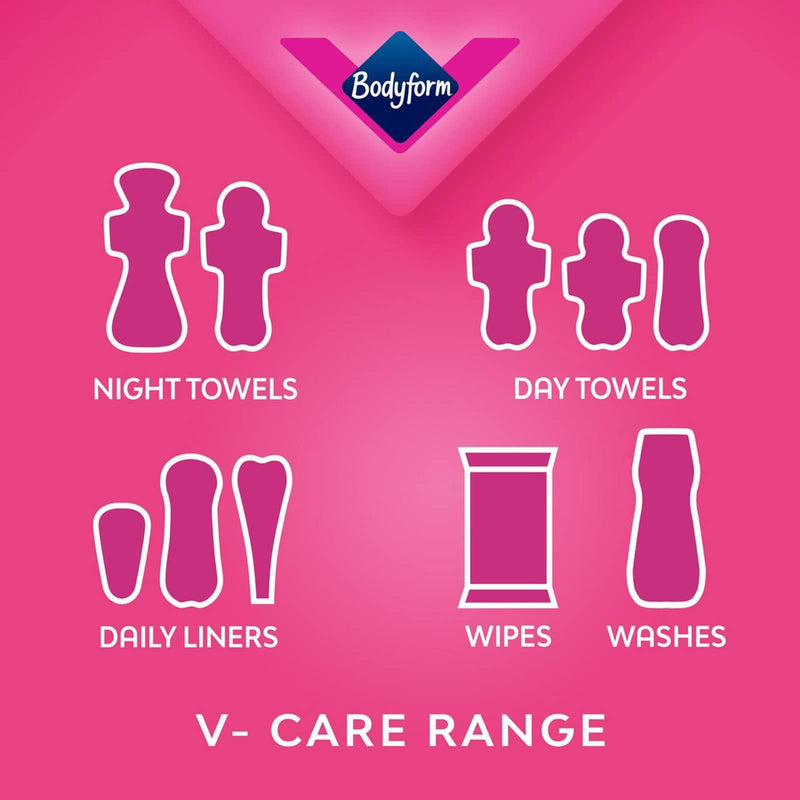 Bodyform Ultra Long Sanitary Towels with Wings 22 Per Pack - for Heavy ...